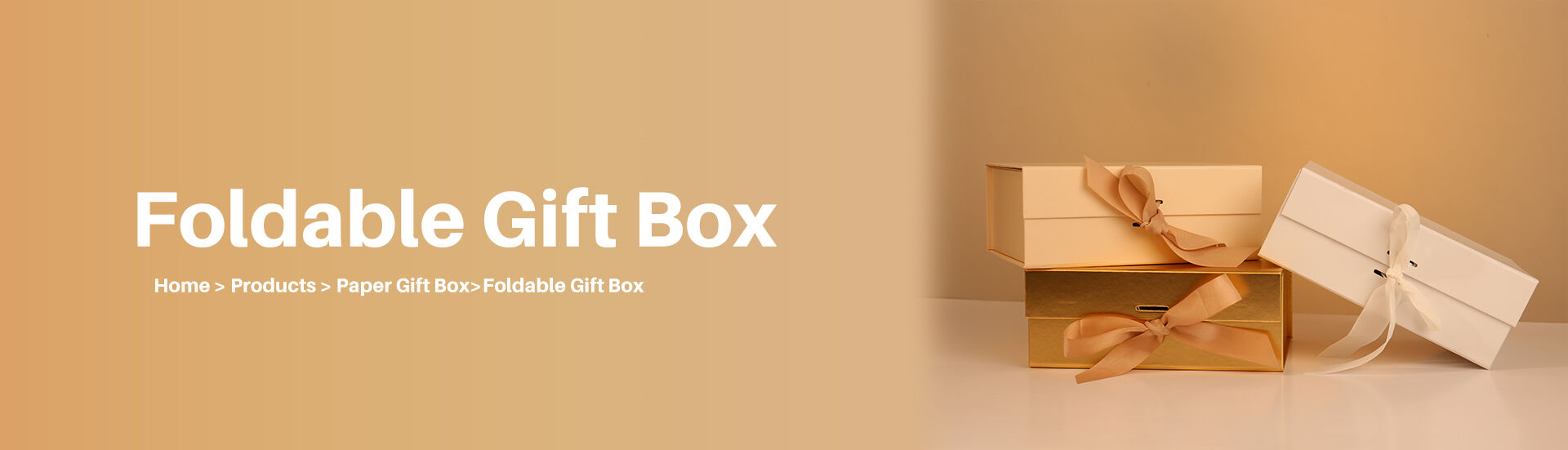 Foldable Gift Box Professional Paper Package Manufacturer Manufacturer